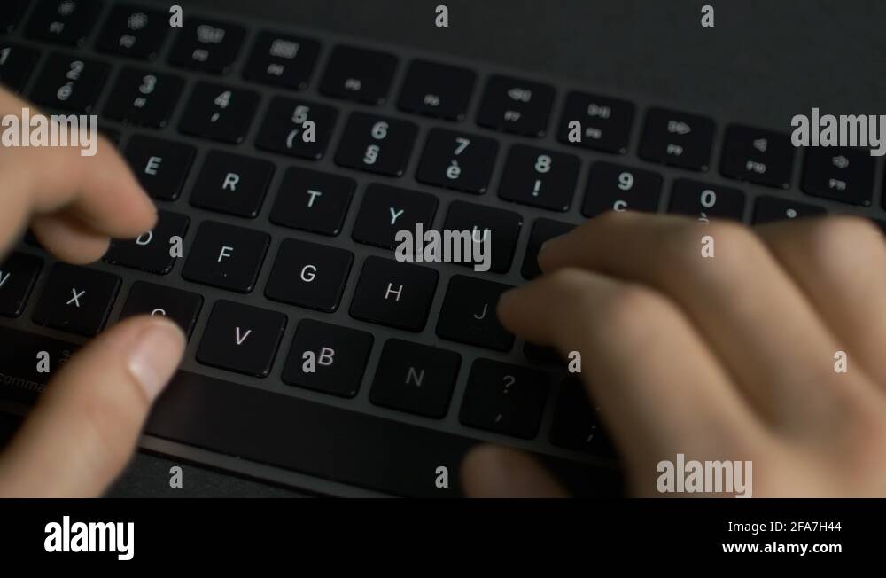 Typing on keyboard Stock Videos & Footage - HD and 4K Video Clips - Alamy