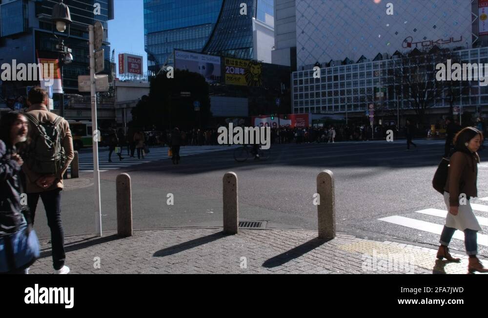 Pedestrian scramble crossing Stock Videos & Footage - HD and 4K Video ...