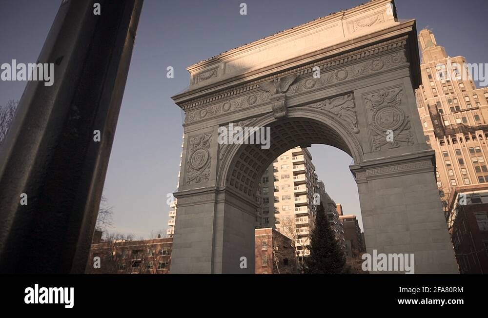 Washington square park arch Stock Videos & Footage - HD and 4K Video ...