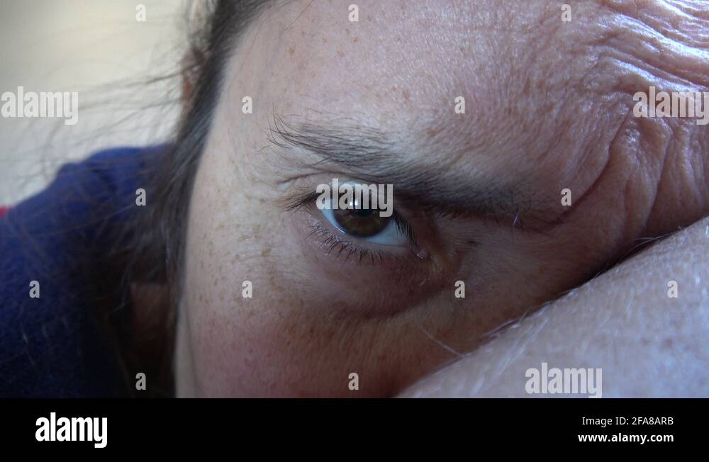 Woman frown wrinkle Stock Videos & Footage - HD and 4K Video Clips - Alamy