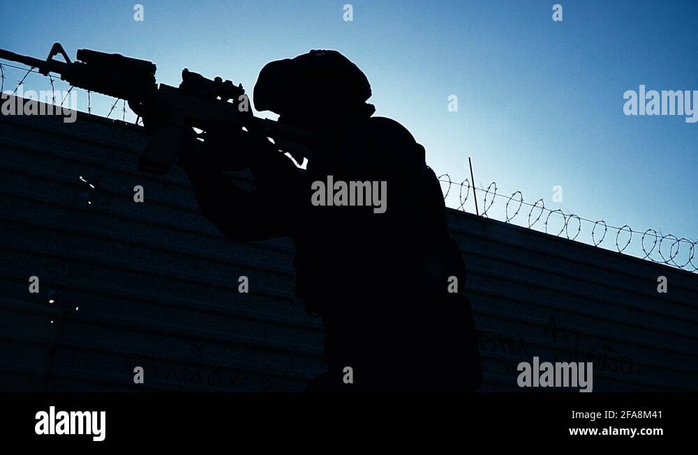 Armed forces military uniform weapons machine gun Stock Videos ...