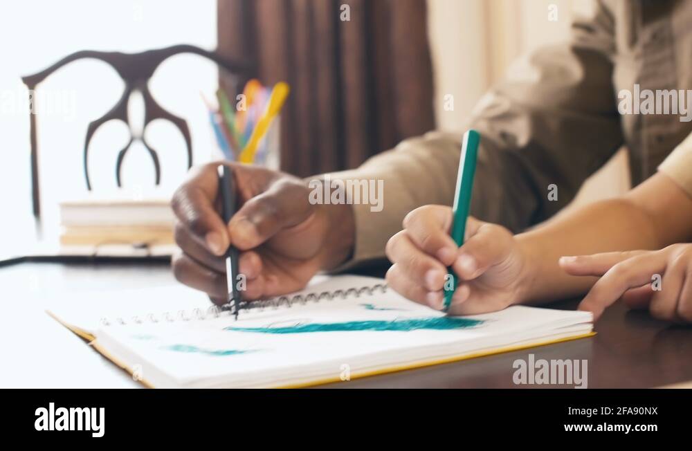 Scribbling on paper Stock Videos & Footage - HD and 4K Video Clips - Alamy