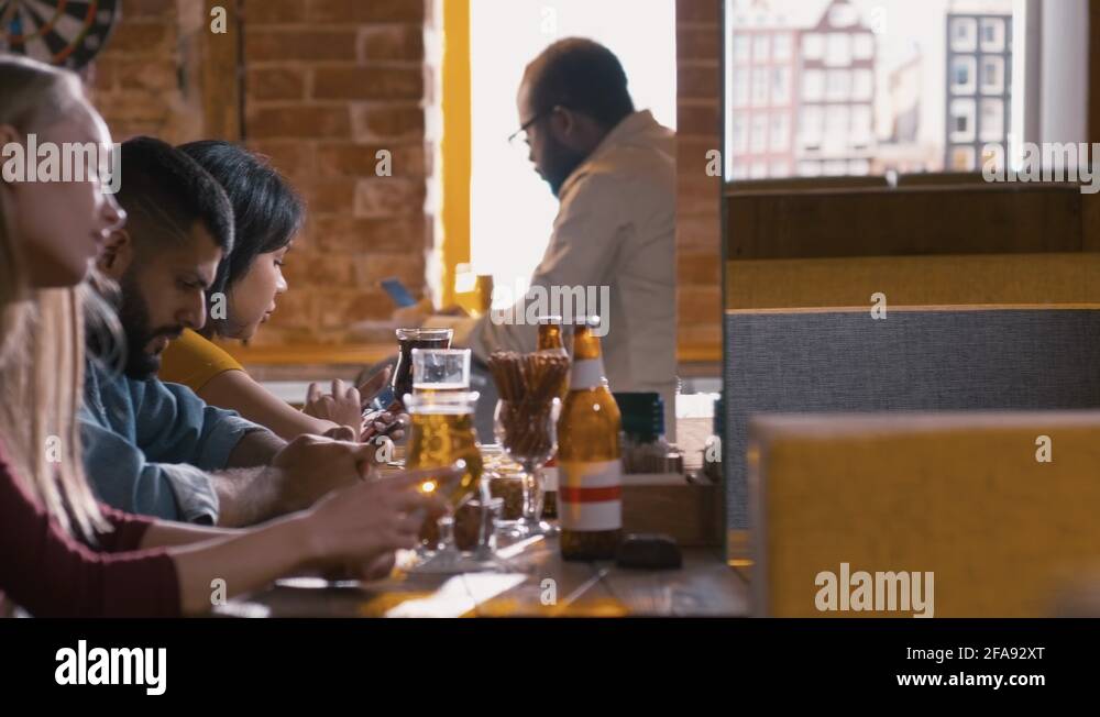 Young people sitting bar Stock Videos & Footage - HD and 4K Video Clips ...