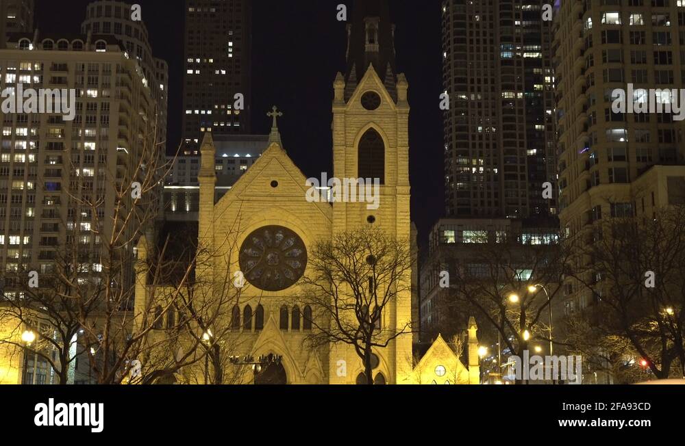Church night architecture Stock Videos & Footage - HD and 4K Video ...