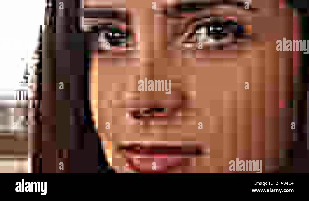 Glitch face Stock Videos & Footage - HD and 4K Video Clips - Alamy