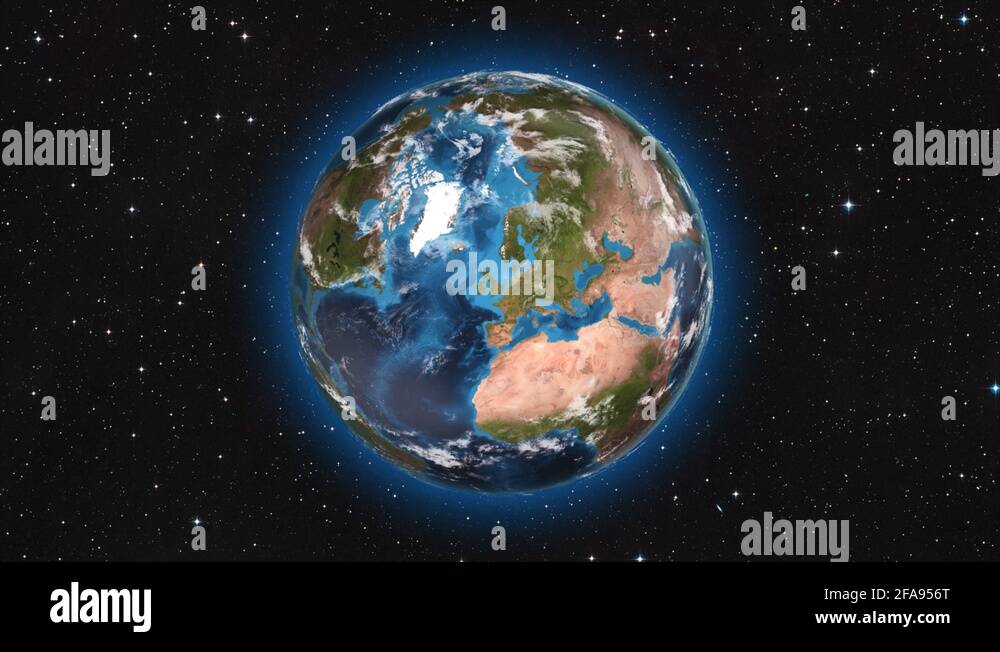Earth Zoom from Old Trafford Stadium, Manchester, England Stock Video ...