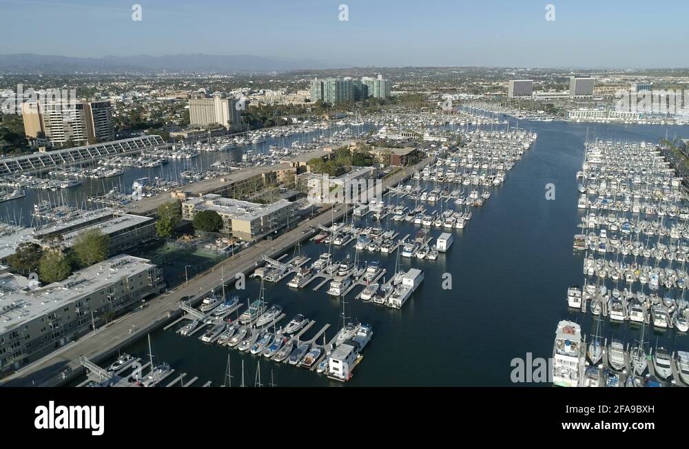 Marina del rey aerial Stock Videos & Footage - HD and 4K Video Clips ...