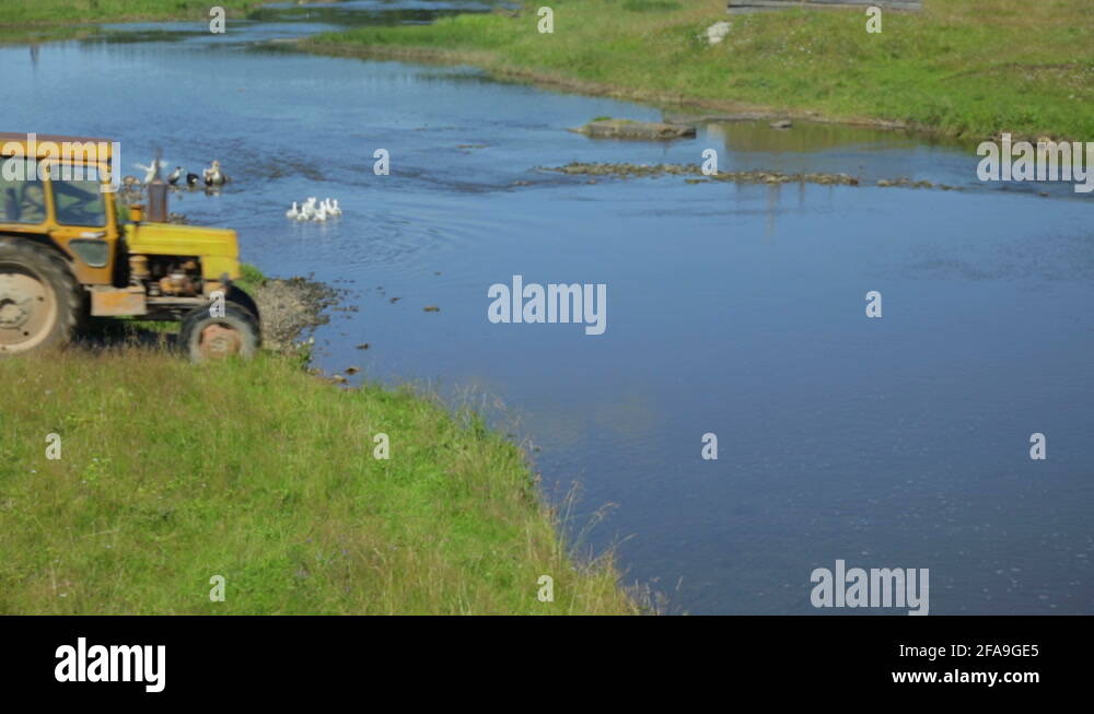 Tractor crossing a river Stock Videos & Footage - HD and 4K Video Clips ...