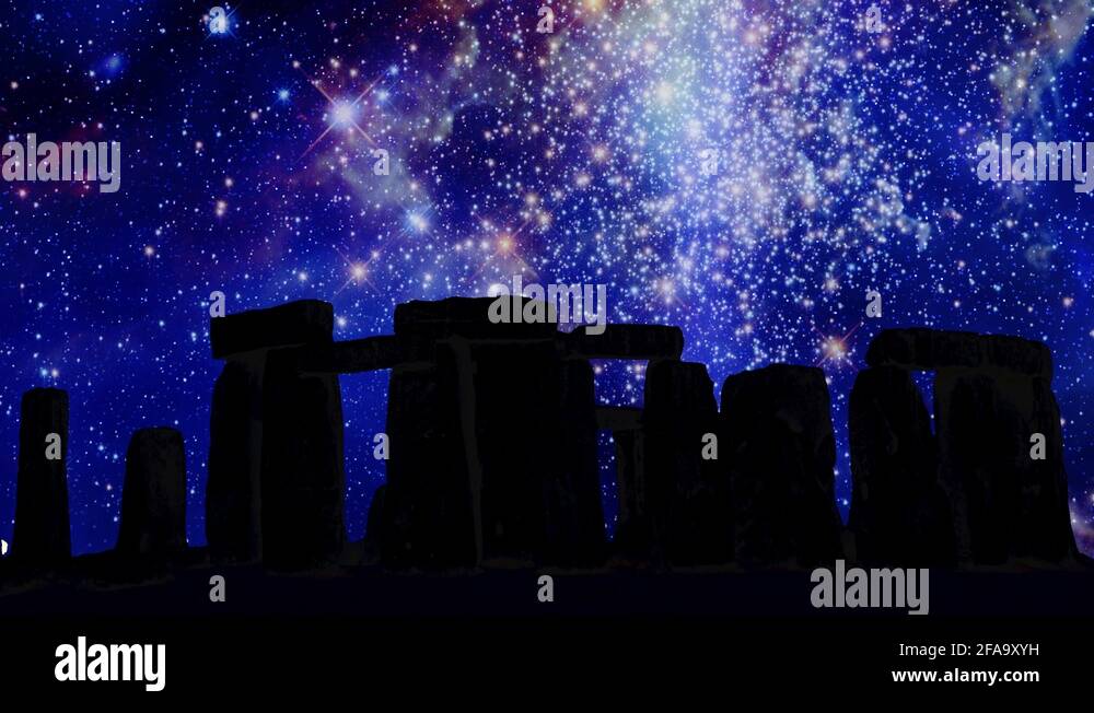 Stonehenge in silhouette Stock Videos & Footage - HD and 4K Video Clips ...