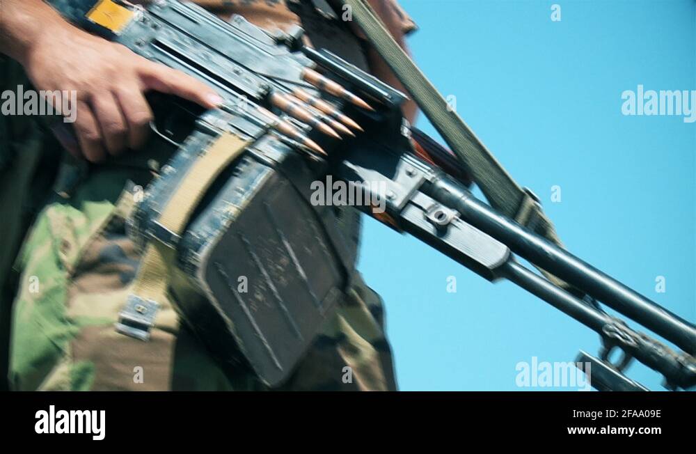 M249 machine gun Stock Videos & Footage - HD and 4K Video Clips - Alamy