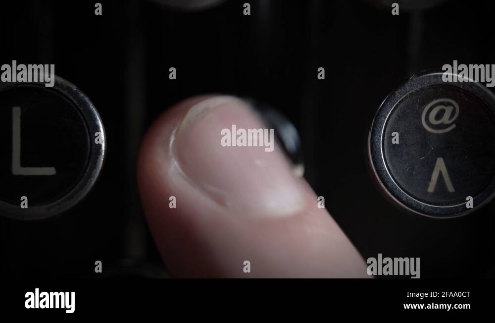 Remington typewriter keys Stock Videos & Footage - HD and 4K Video ...