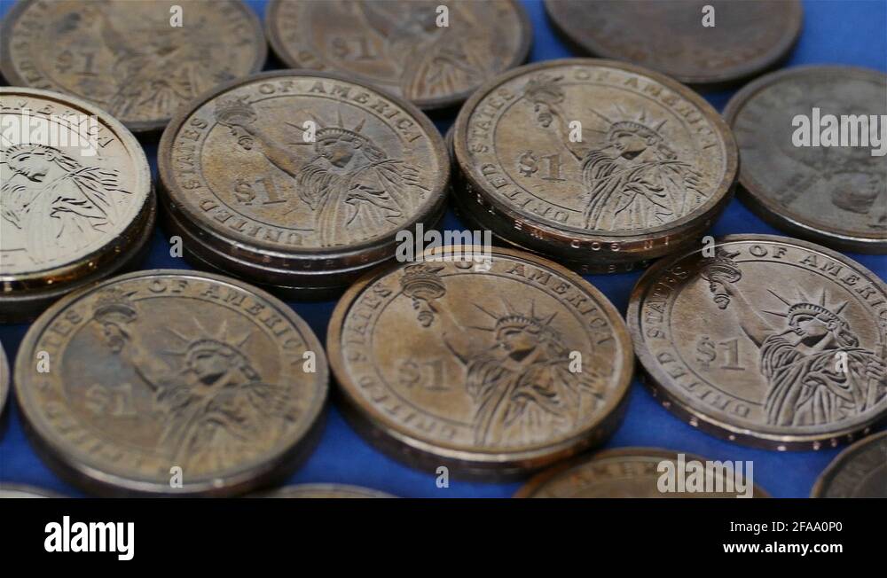 Background american coins Stock Videos & Footage - HD and 4K Video ...