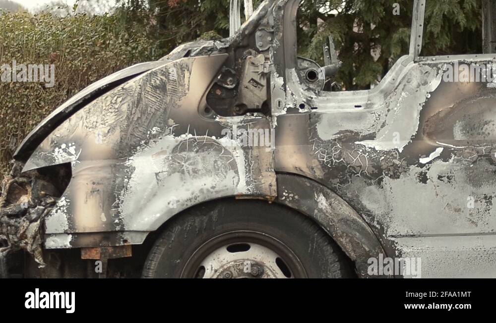 Burnt out vehicle Stock Videos & Footage - HD and 4K Video Clips - Alamy