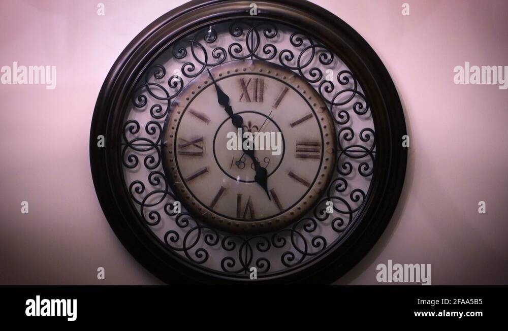 House with the clock in its walls Stock Videos & Footage - HD and 4K ...