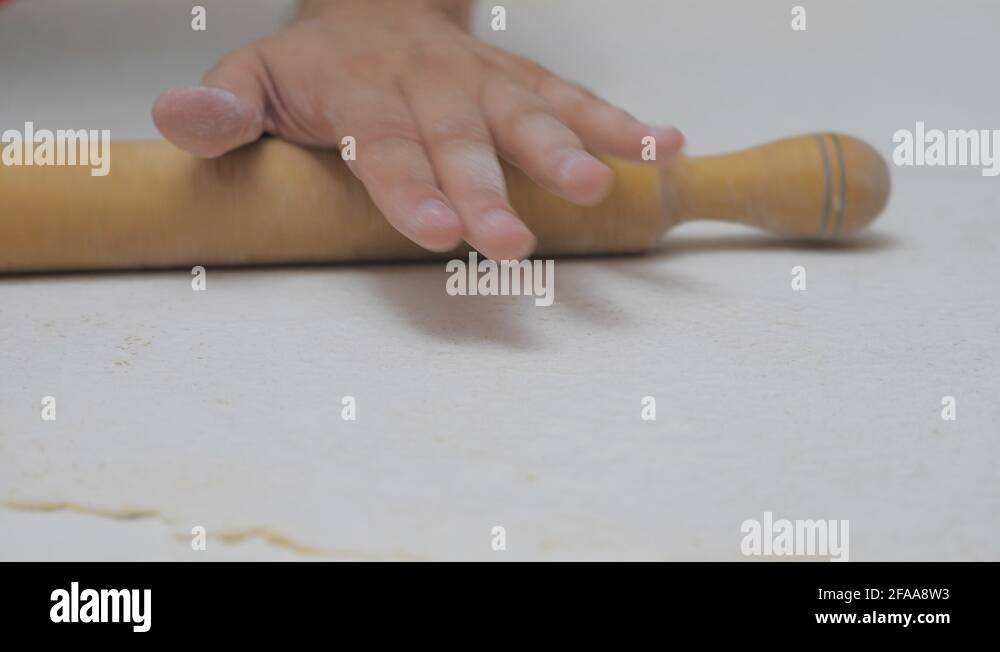 Rolling pin on piece Stock Videos & Footage - HD and 4K Video Clips - Alamy