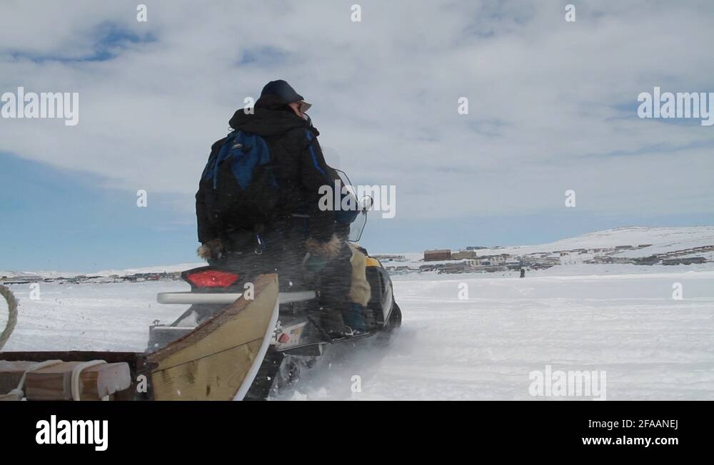 Inuit snowmobile Stock Videos & Footage - HD and 4K Video Clips - Alamy