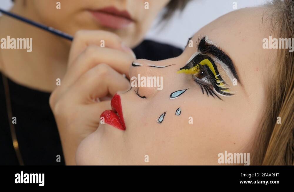 Funny makeup artist Stock Videos & Footage - HD and 4K Video Clips - Alamy