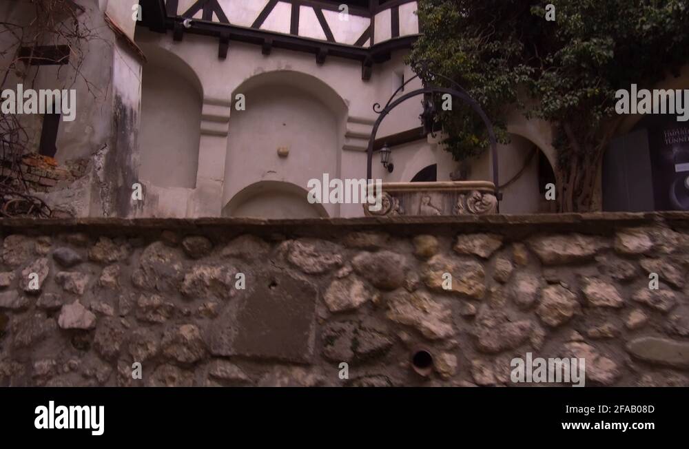 Inside the building of the famous "Dracula Castle" - Bran Castle in ...