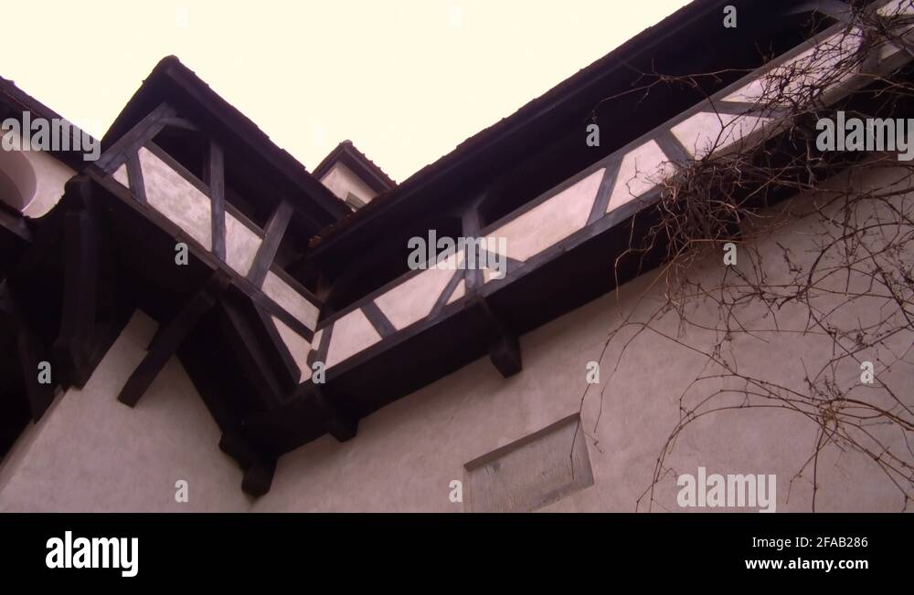 Inside the building of the famous "Dracula Castle" - Bran Castle in ...