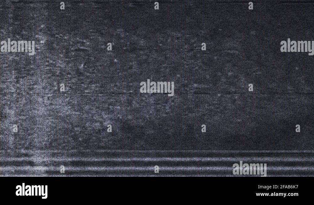 Tv static noise with magnet transmission vj loop Stock Video Footage ...
