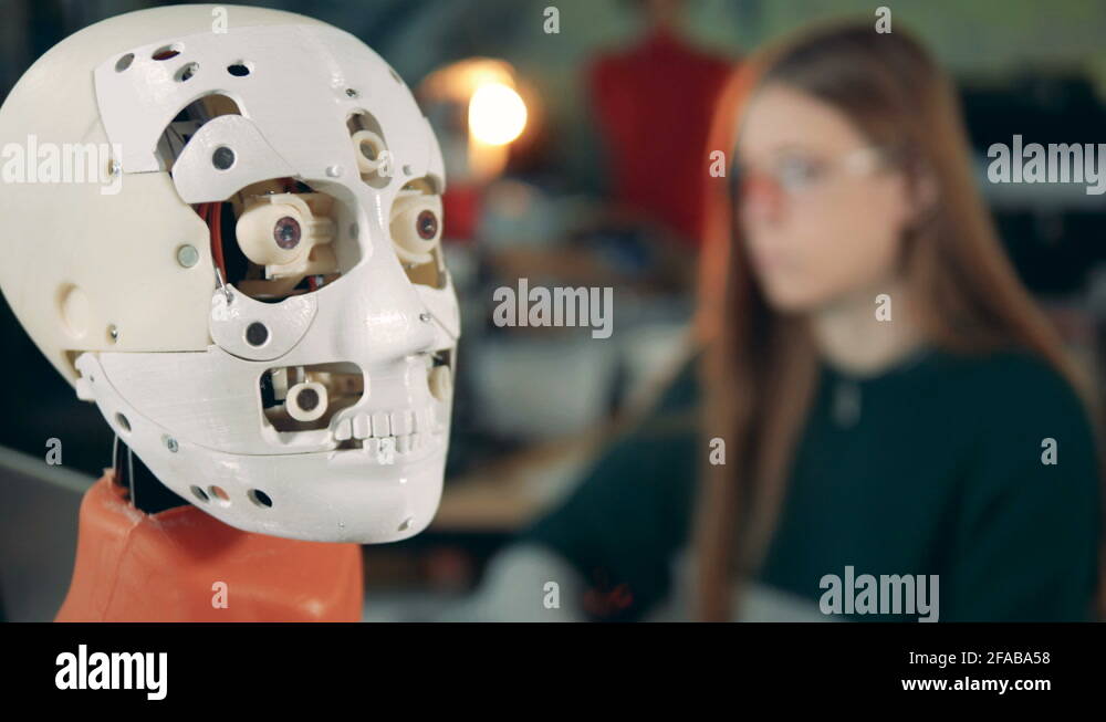 Humanoid robot eyes Stock Videos & Footage - HD and 4K Video Clips - Alamy