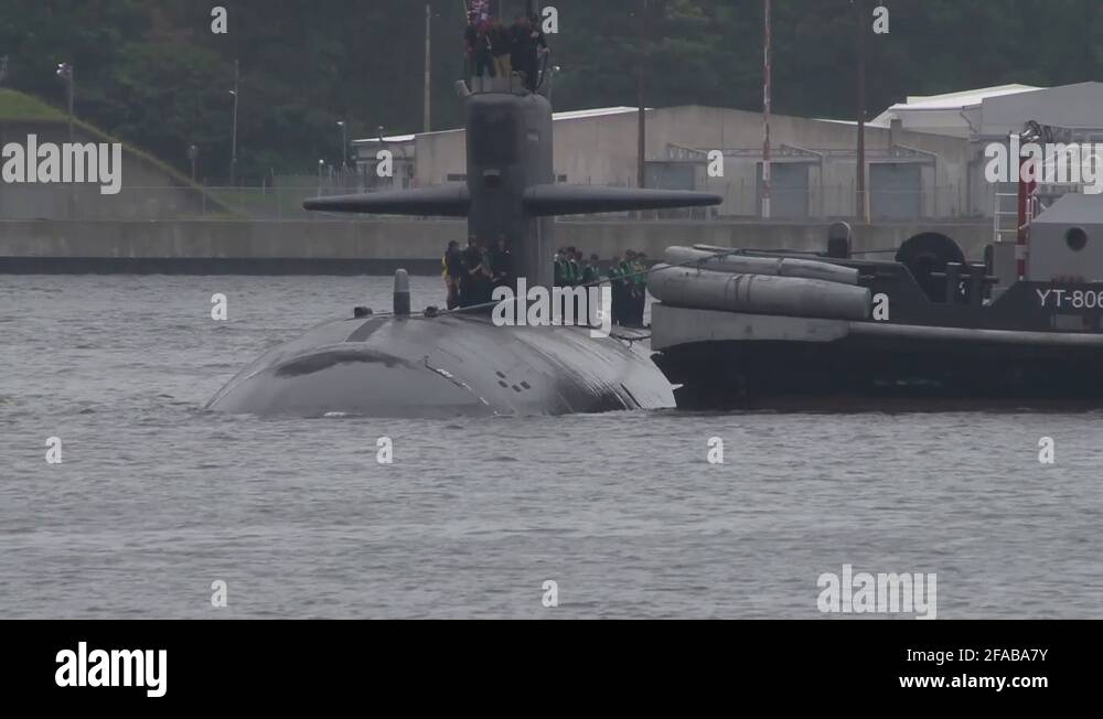 USS Oklahoma City (SSN-723) arrived to fleet activities Yokosuka - 2014 ...