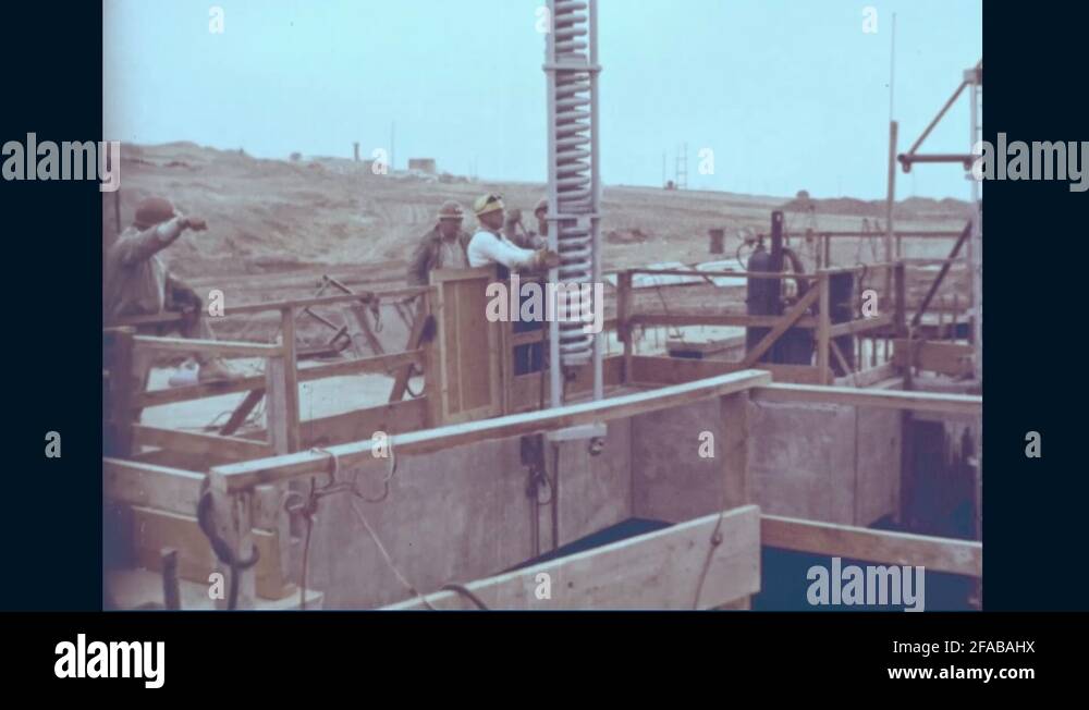 Busy workers at Operational Systems Test Facility for ICBM - 1960 Stock ...