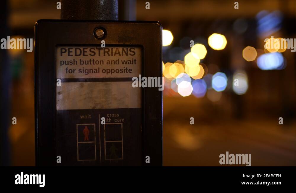 Pedestrian crossing wait sign Stock Videos & Footage - HD and 4K Video ...