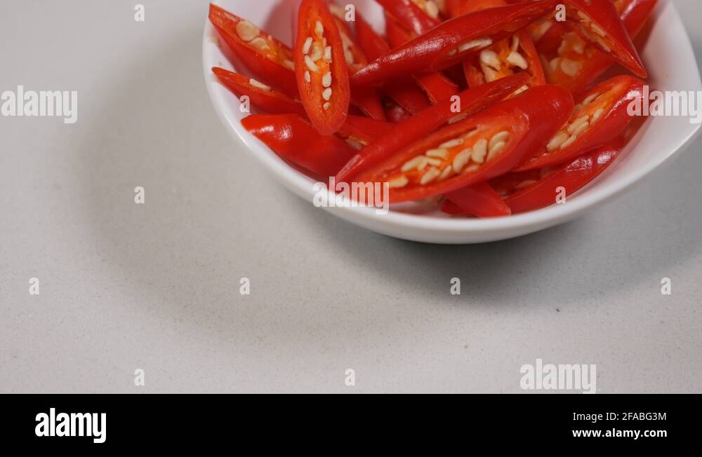 Goat Pepper, Sliced Goat Pepper, Sliced Thai Goat Pepper, Thai Goat ...