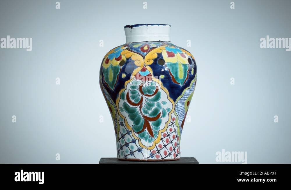 Ceramic vase shattering in super slow motion, shot with Phantom Flex 4K ...