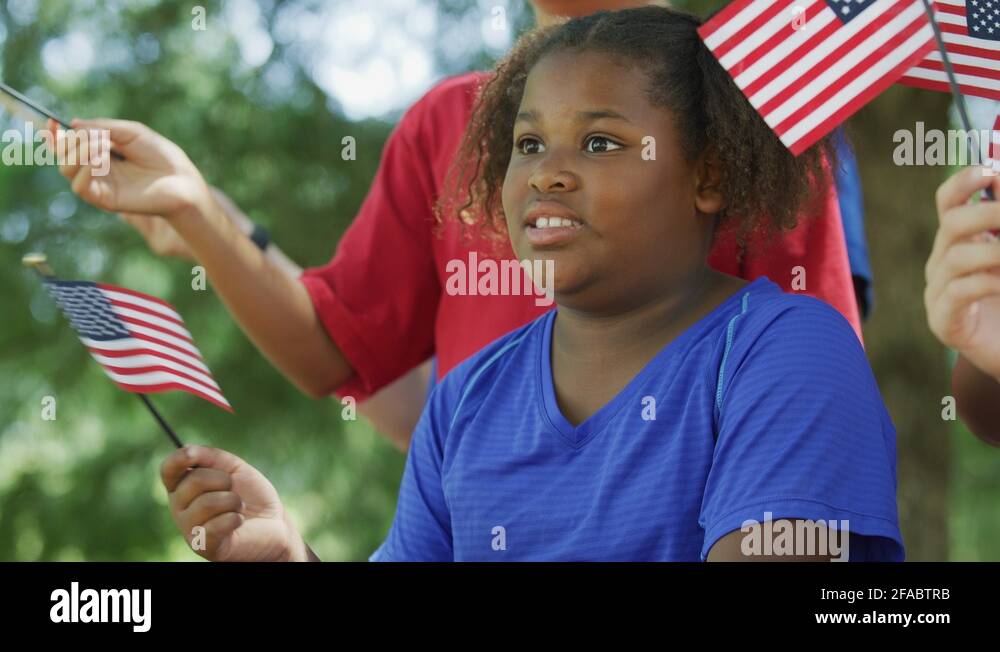 Kids with flags Stock Videos & Footage - HD and 4K Video Clips - Alamy