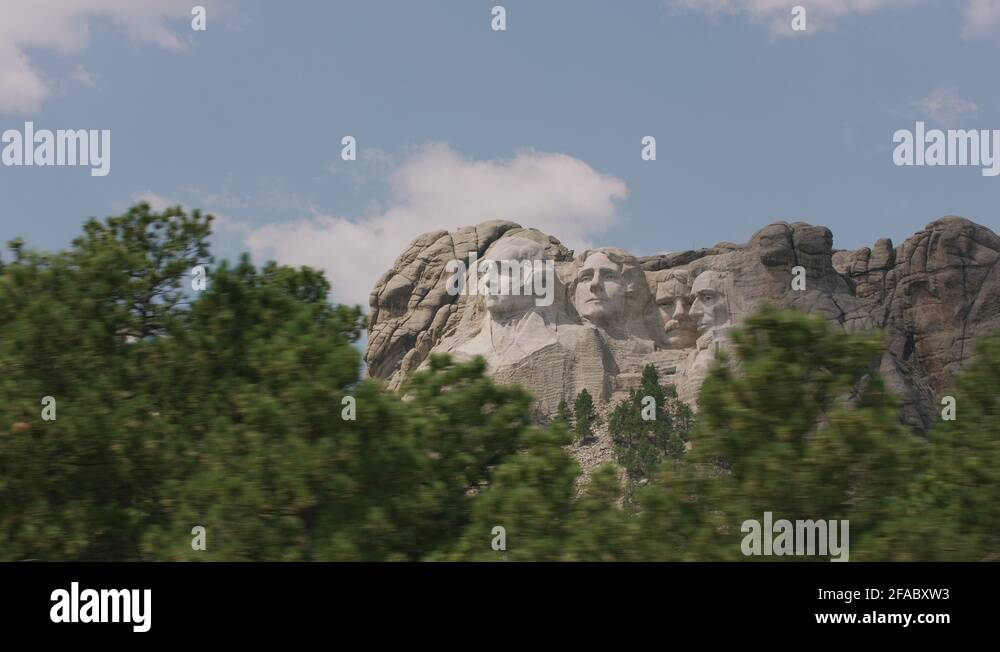 Mount Rushmore National Memorial, South Dakota Stock Video Footage - Alamy