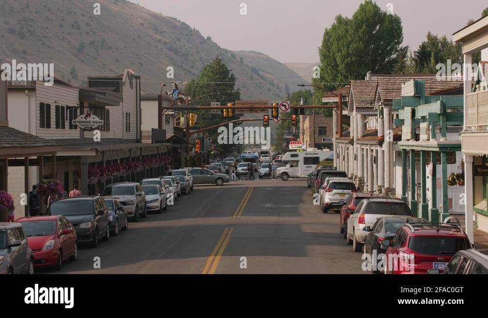Jackson hole town square Stock Videos & Footage - HD and 4K Video Clips ...