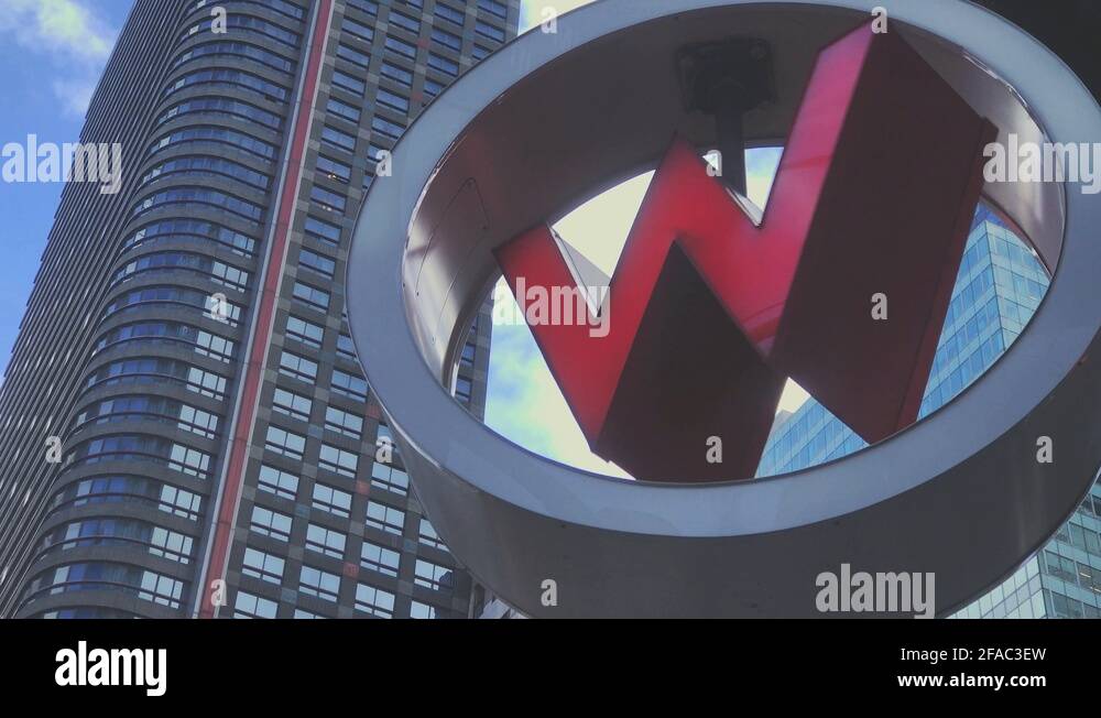 W Hotels & Resorts- Company Logo- Spinning Red Letter “W” - Times ...