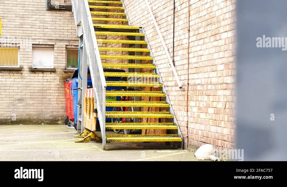 Emergency exit staircase Stock Videos & Footage - HD and 4K Video Clips ...