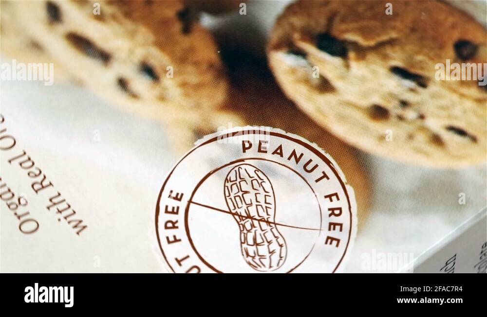 Food label peanut Stock Videos & Footage - HD and 4K Video Clips - Alamy