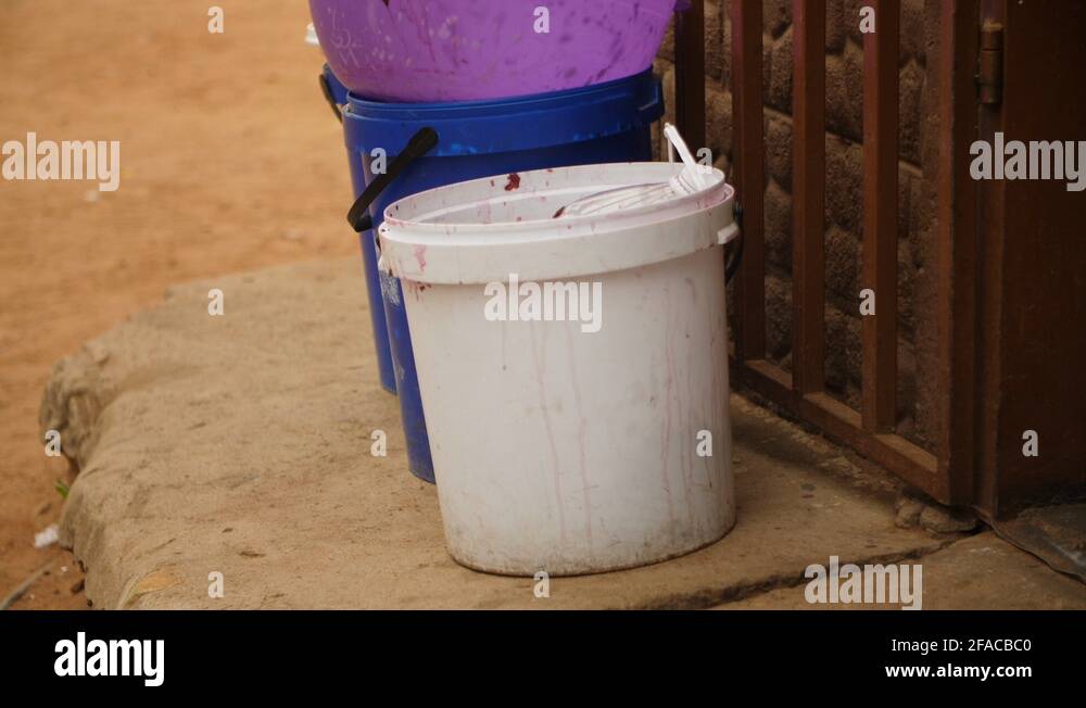 Plastic buckets bucket Stock Videos & Footage - HD and 4K Video Clips ...