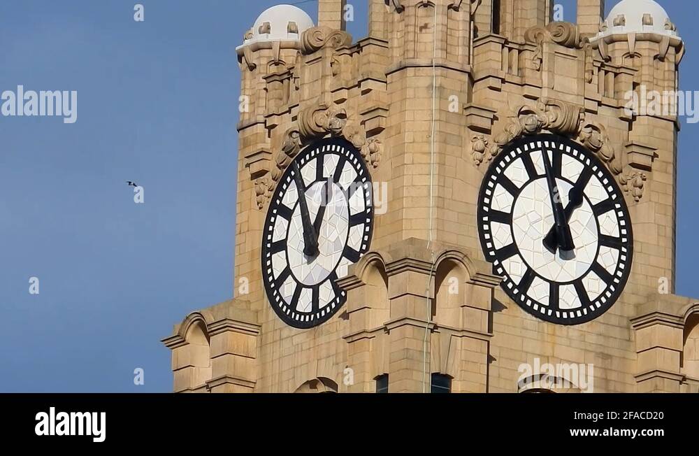 Liver building clock Stock Videos & Footage - HD and 4K Video Clips - Alamy