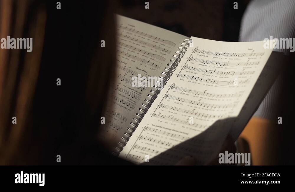 Musical notes sheet Stock Videos & Footage - HD and 4K Video Clips - Alamy