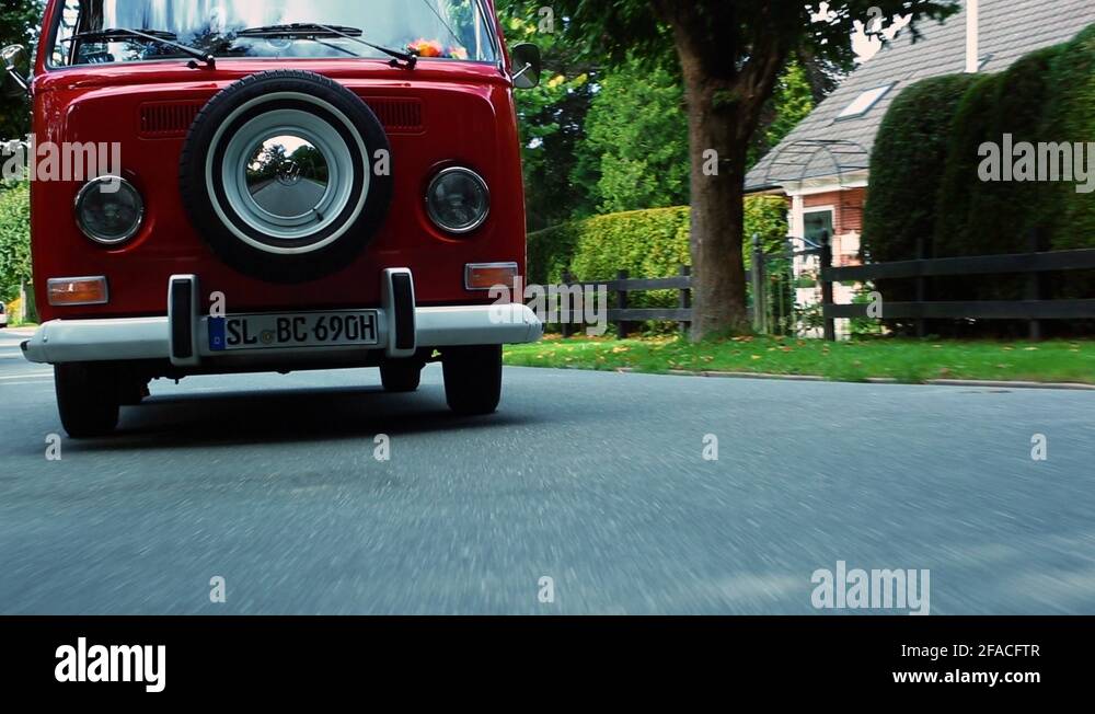 Vintage bus in the countryside Stock Videos & Footage - HD and 4K Video ...