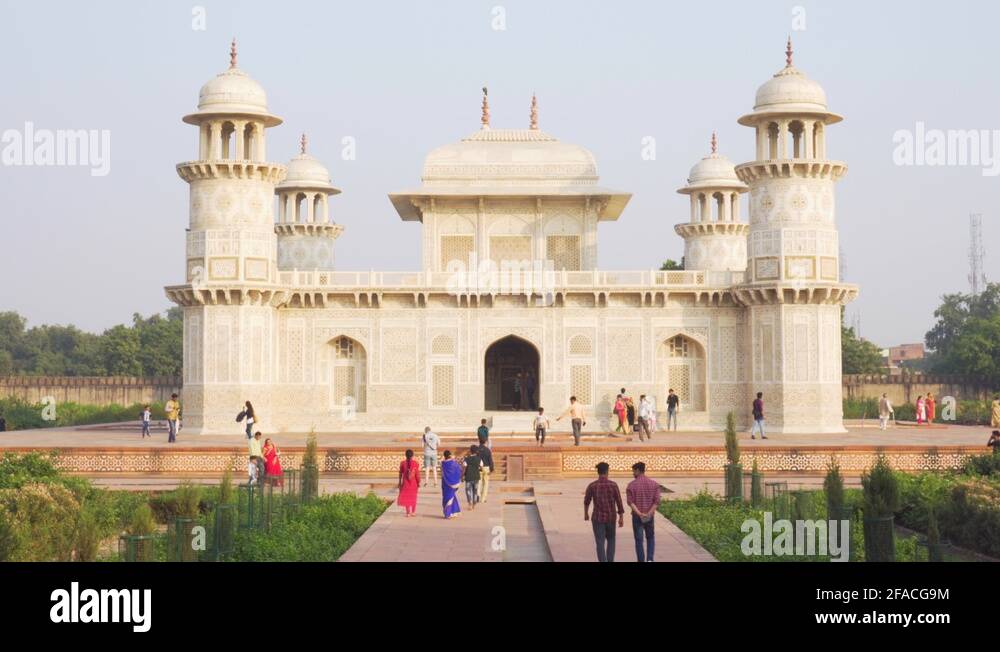 Amazing view of the Tomb of Itimad-ud-Daulah (Baby Taj), India Stock ...