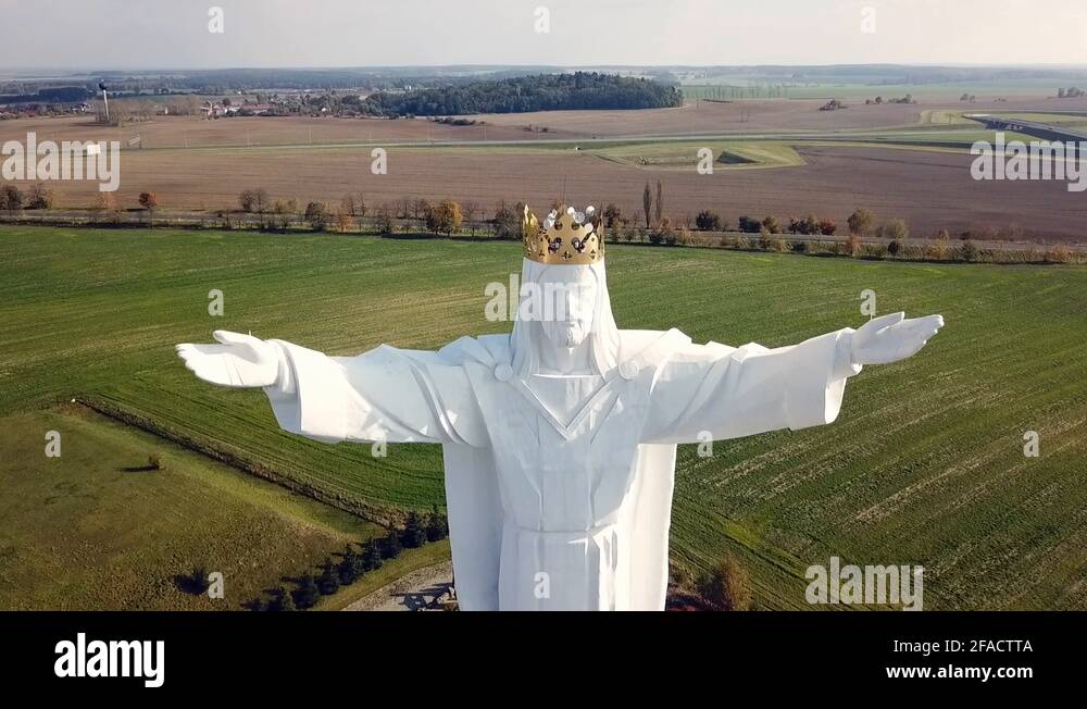 Jesus christ statue swiebodzin Stock Videos & Footage - HD and 4K Video ...