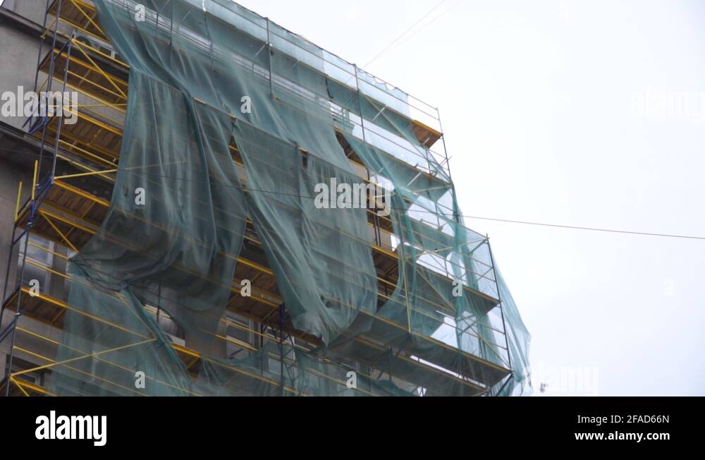 Covering on scaffolding Stock Videos & Footage - HD and 4K Video Clips ...