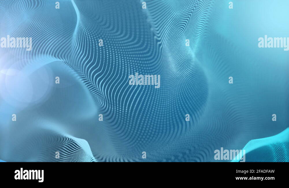 Abstract 4k animation backdrop of dots and fluids lines Stock Video ...