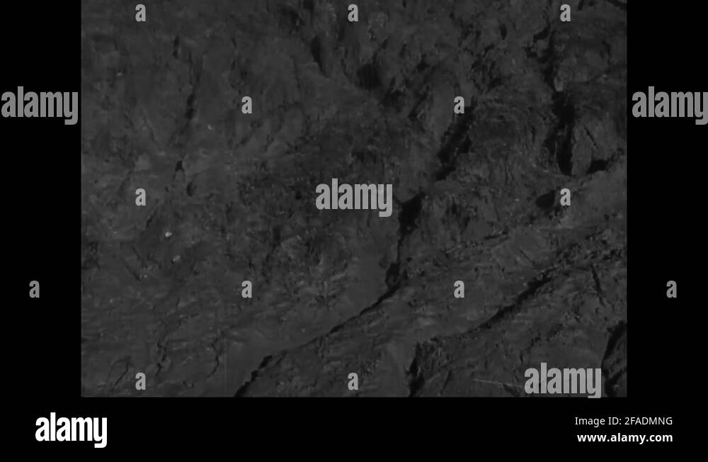 Scene of water flows through the muddy ground - 1930 Stock Video ...