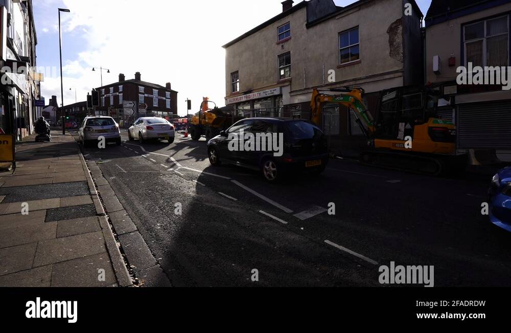 Congested road sign Stock Videos & Footage - HD and 4K Video Clips - Alamy