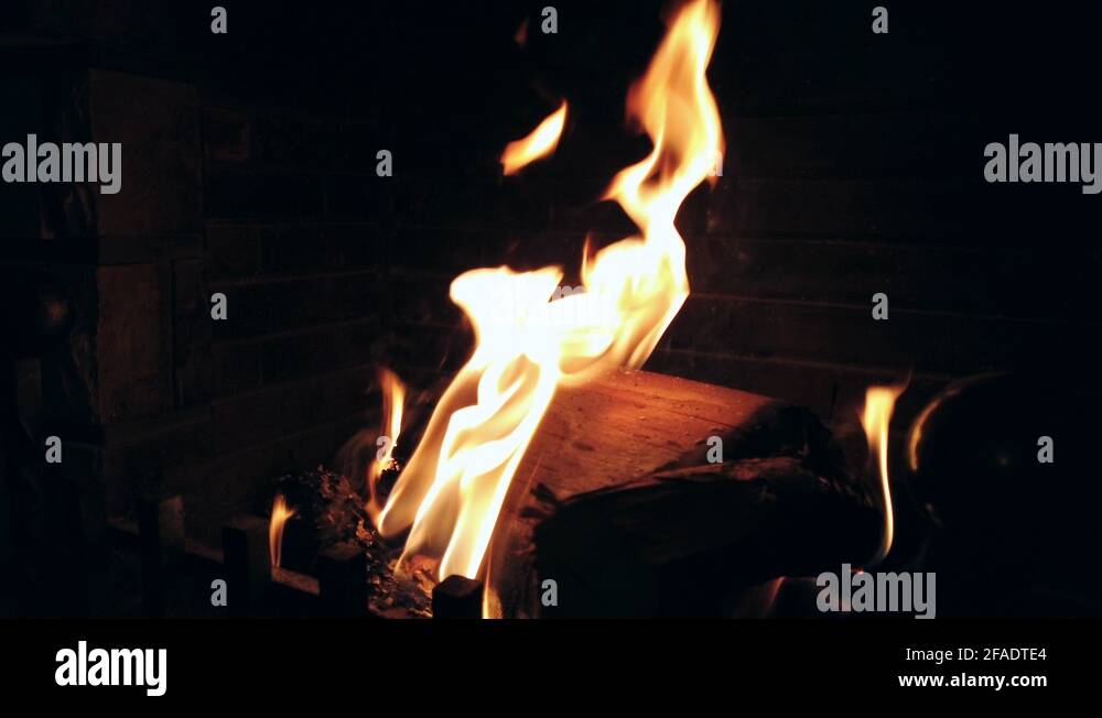 Fire crackling fireplace Stock Videos & Footage - HD and 4K Video Clips ...