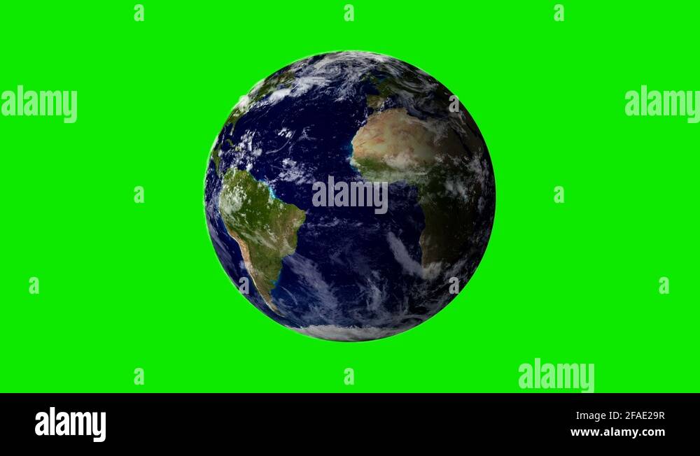 Rotation planet. Earth globe. World map design. Global sphere planet ...