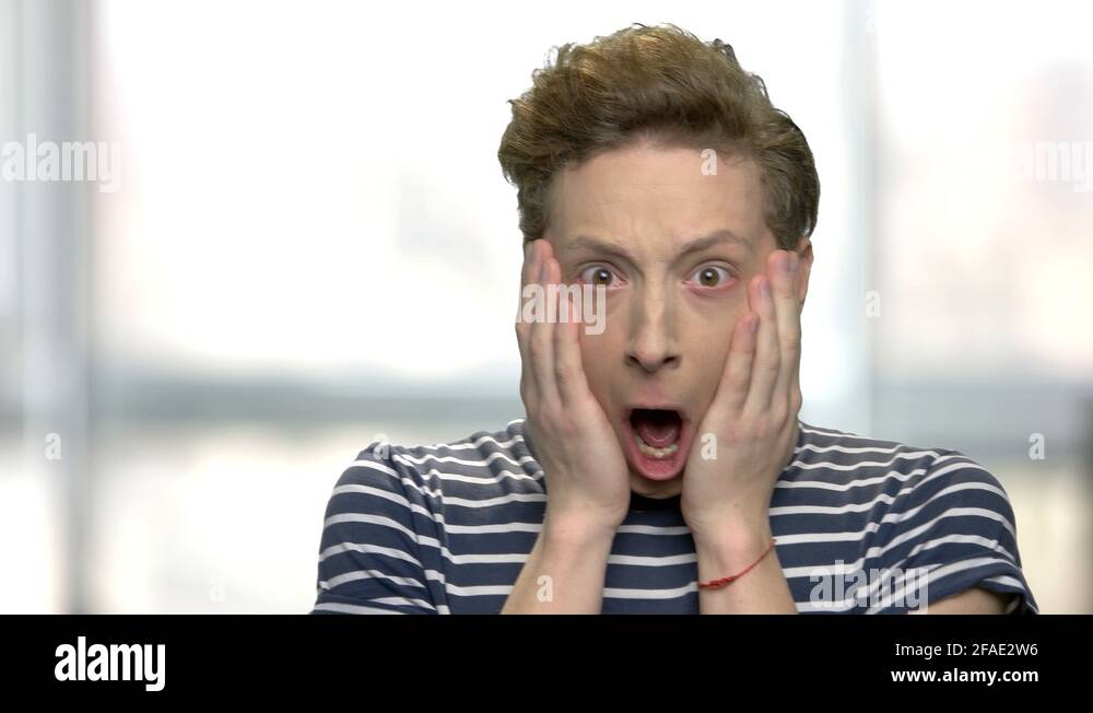 Boy shocked face Stock Videos & Footage - HD and 4K Video Clips - Alamy