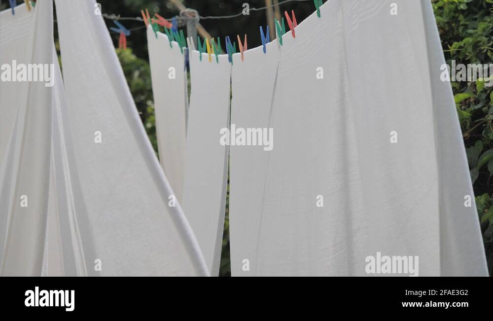 Washing line clips Stock Videos & Footage - HD and 4K Video Clips - Alamy